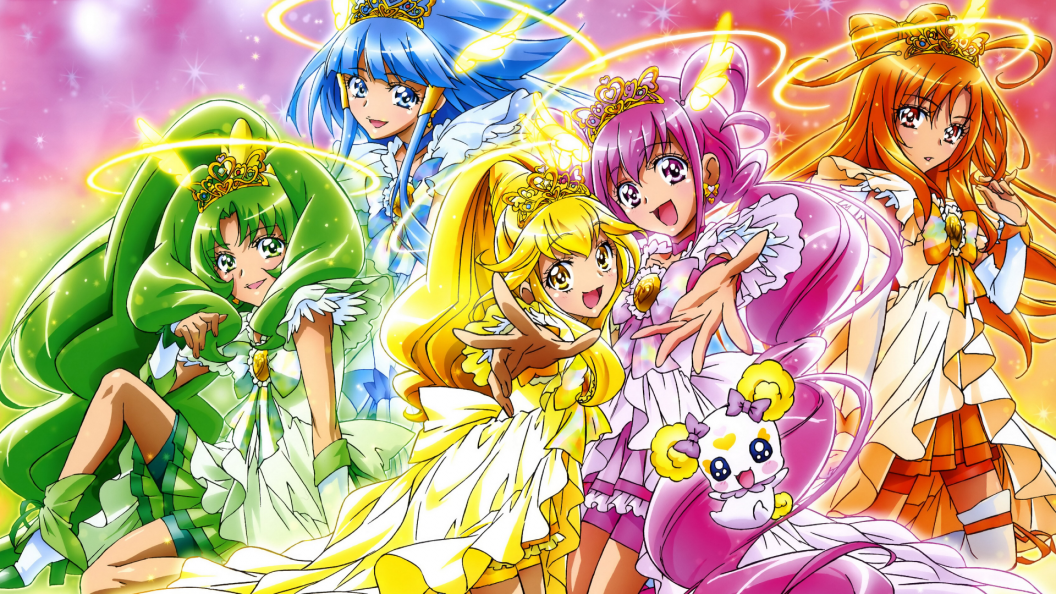 Smile Pretty Cure! (Princesses Group Wallpaper) – PS4Wallpapers.com
